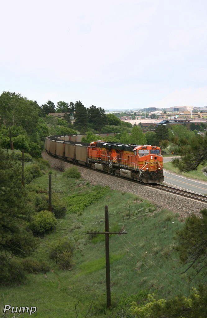 Southbound BNSF Loaded Coal Train